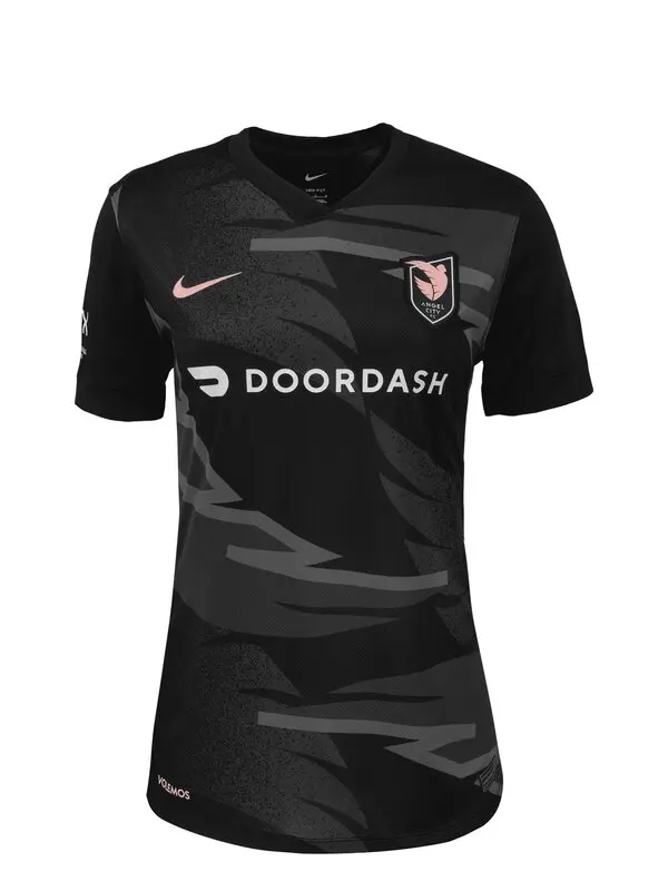 Nike Angel City Fc 2025 Stadium Home Dri-fit Nwsl Replica Jersey - Black