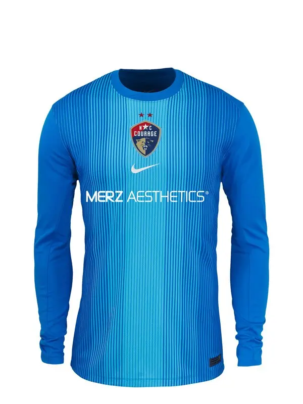 Nike North Carolina Courage 2025 Stadium Goalkeeper Nwsl Replica Jersey - Blue