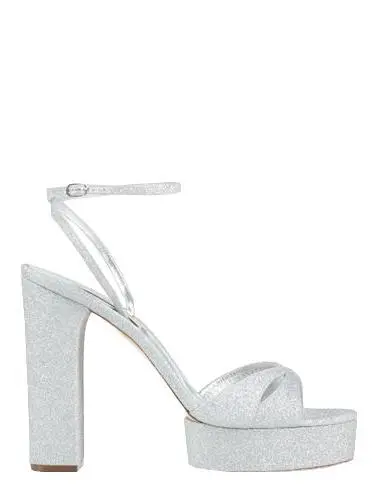 Casadei Ankle Strap Sandals - Silver