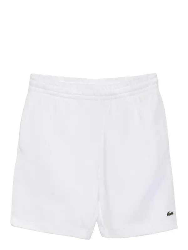 Lacoste Fleece Shorts - White