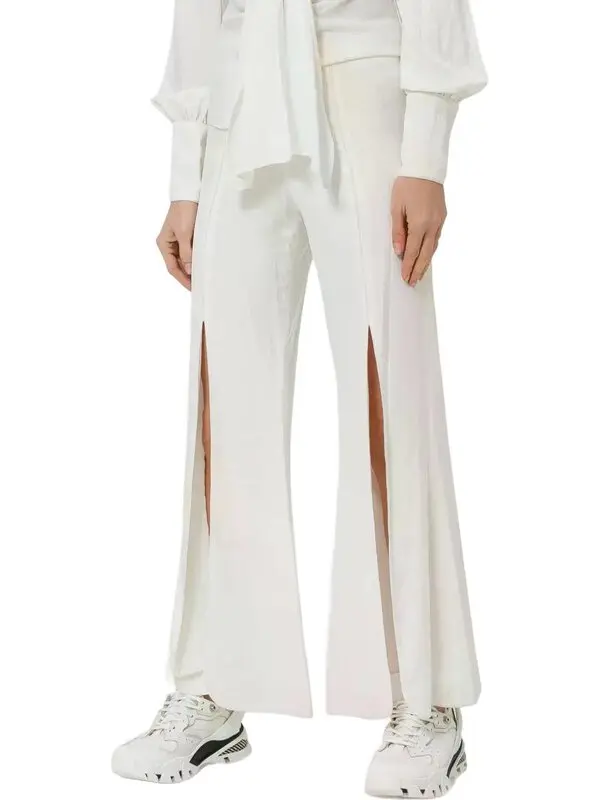 Alexis Flared Trousers - White