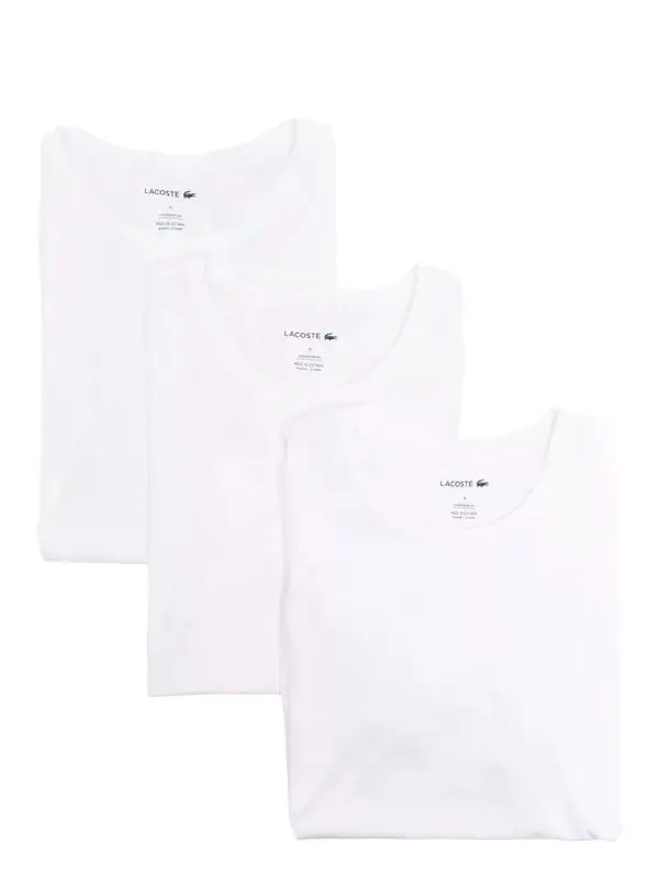 Lacoste 3-pack Loungewear T-shirt - White