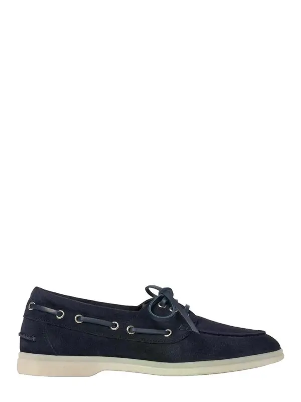 SCAROSSO Lia Boat Shoes - Blue