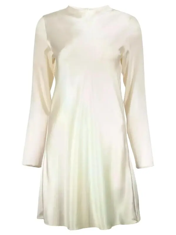 Fabiana Filippi Satin Midi Dress - Neutrals