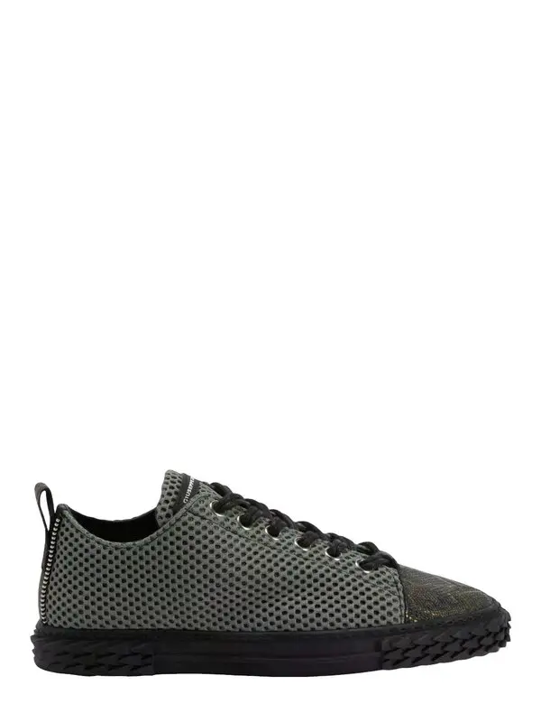 GIUSEPPE ZANOTTI Blabber Lace-up High-top Sneakers - Black