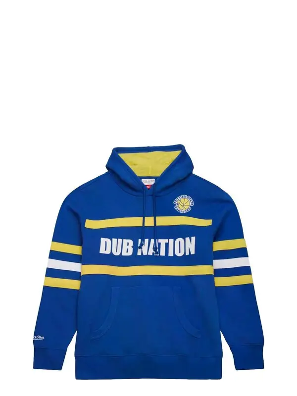 Mitchell & Ness Golden State Warriors Head Coach Hoodie - Blue