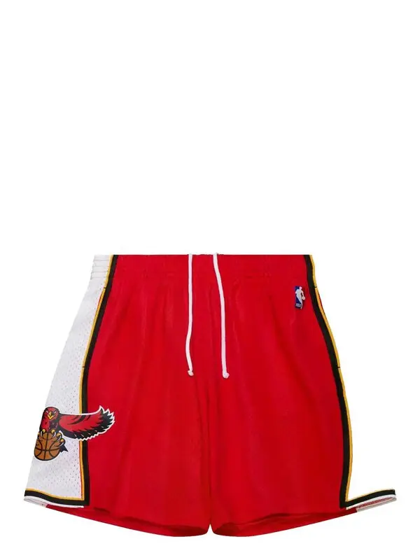 Mitchell & Ness Nba 1999 "hawks" Shorts - Red