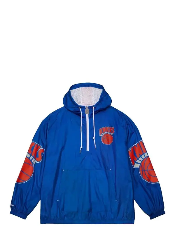 Mitchell & Ness New York Knicks Team 2.0 Windbreaker - Blue