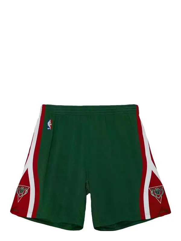Mitchell & Ness Nba Milwaukee Bucks 2013 Road Shorts - Green