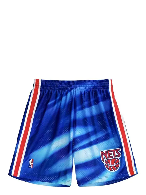 Mitchell & Ness Nba New Jersey Nets 90 Swingman Shorts - Blue