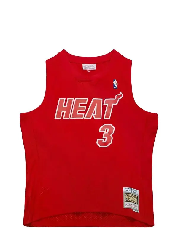 Mitchell & Ness 2012 Hardwood Classics Dwyane Wade Miami Heat Christmas Day Swingman Jersey - Red