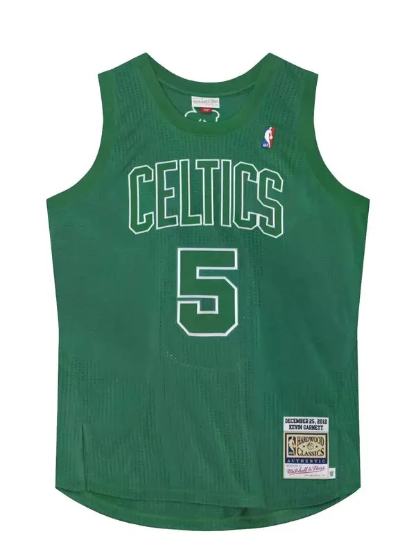 Mitchell & Ness Nba Boston Celtics 2012 Kevin Garnett Christmas Day Jersey Vest Top - Green