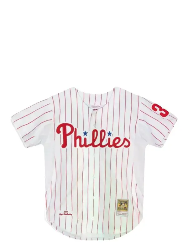 Mitchell & Ness Mlb Authentic Phillies 2010 Roy Halladay Phillies Jersey - White