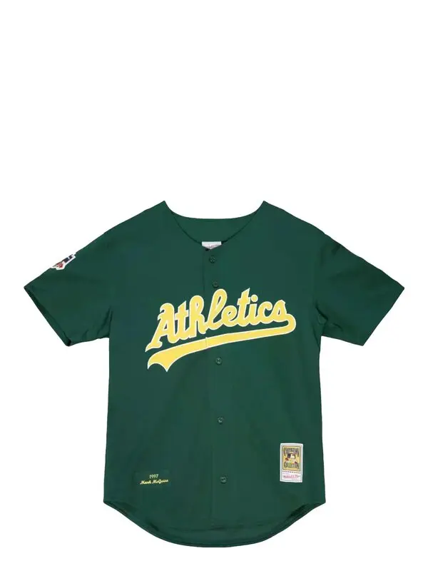 Mitchell & Ness Nba Oakland Athletics 1997 Mark Mcgwire Jersey T-shirt - Green
