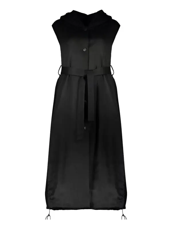 Fabiana Filippi Sleeveless Coat - Black