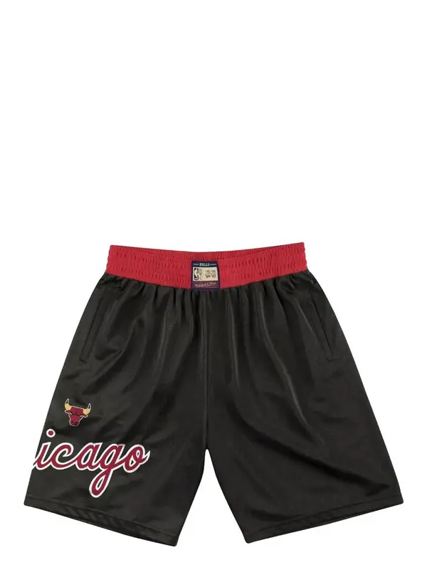 Mitchell & Ness Nba Chicago Bulls 1975 Team Heritage Shorts - Black