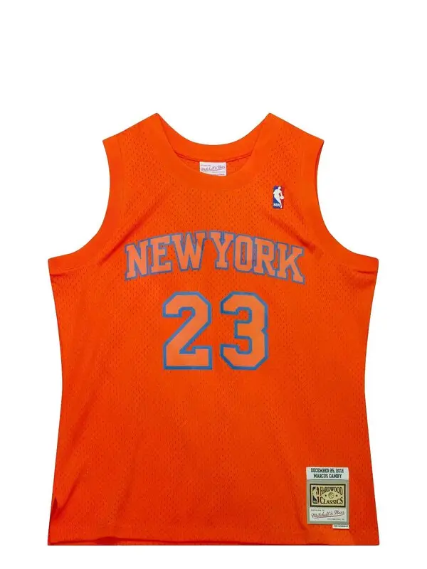 Mitchell & Ness Nba Christmas Day Knicks 2012 Marcus Camby Jersey - Orange