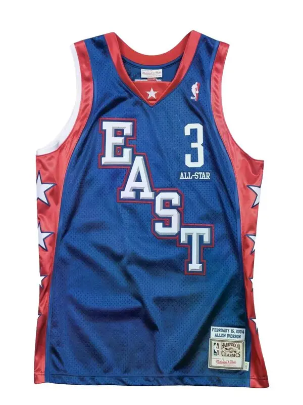 Mitchell & Ness Nba All-star 04 Allen Iverson Authentic Jersey Vest Top - Blue