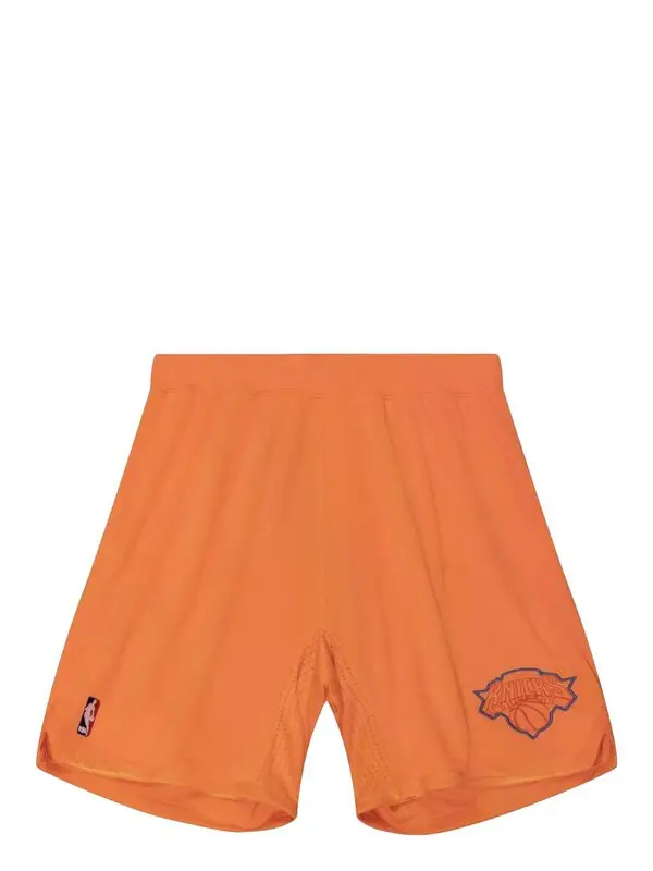 Mitchell & Ness Nba Ny Knicks 2012 Christmas Day Basketball Shorts - Orange