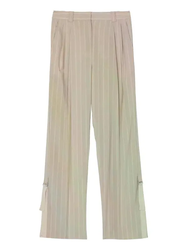 3.1 Phillip Lim Pinstripe-pattern Trousers - Neutrals
