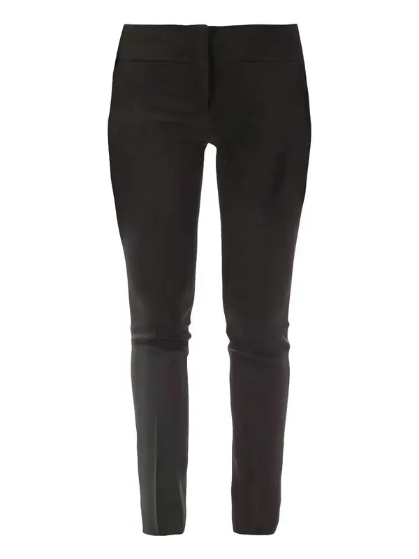 L' AUTRE CHOSE Slim-fit Trousers - Black