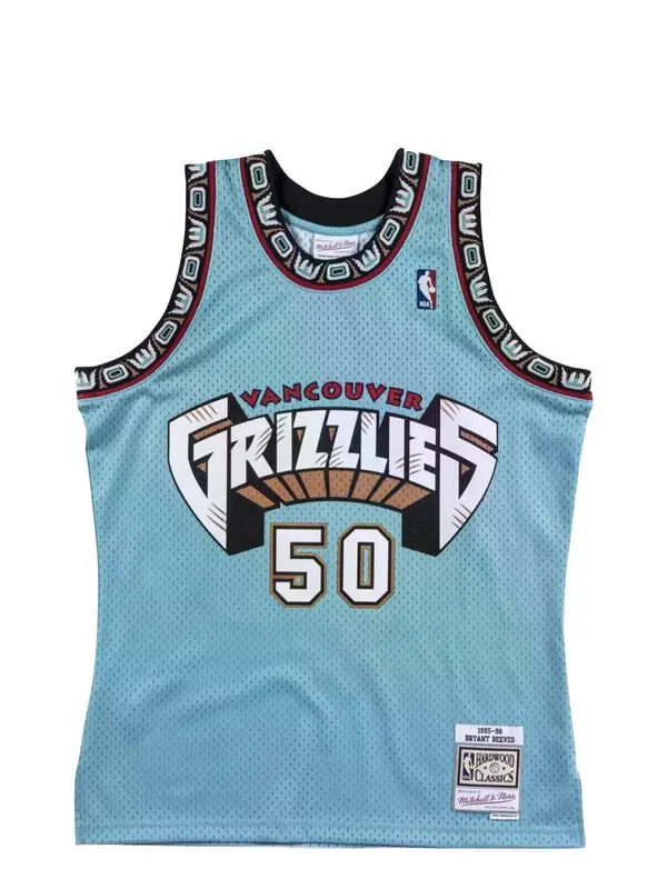 Mitchell & Ness Nba Vancouver Grizzlies 95 Bryant Reeves Swingman Jersey - Blue