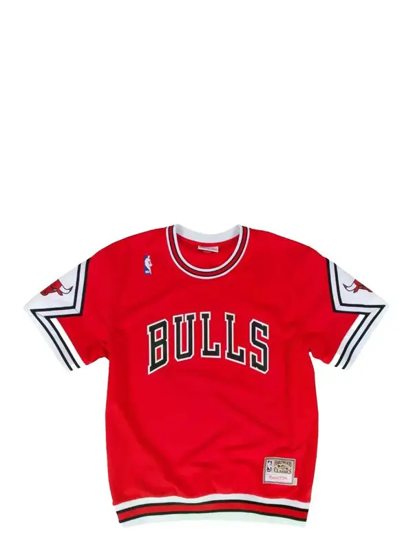 Mitchell & Ness Nba Authentic Chicago Bulls 87-88 T-shirt - Red