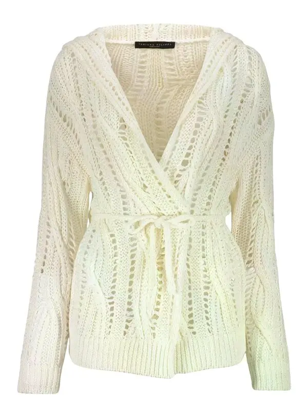 Fabiana Filippi Open-knit Cardigan - White
