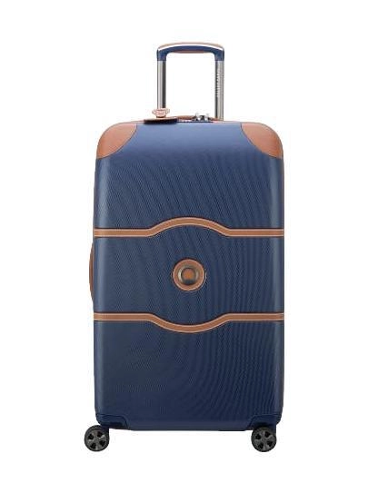 DELSEY PARIS Chatelet Air 2.0 Hardside 26" Checked Spinner Luggage - Navy Blue
