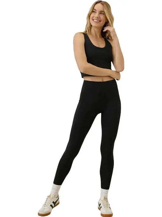 PACT On The Go-to Pocket Legging Made With Organic Cotton - Black