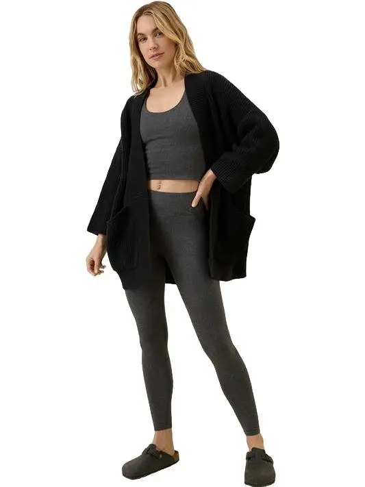 PACT Organic Cotton On The Go-to Legging - Charcoal Heather