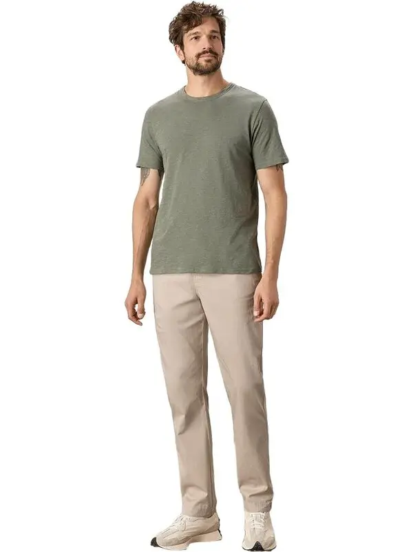 PACT Organic Cotton Daily Twill Midweight Pant - Nickel