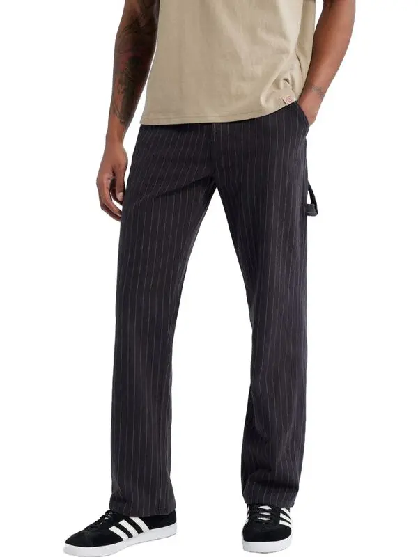 Dickies Service Stripe Carpenter Pants - Black