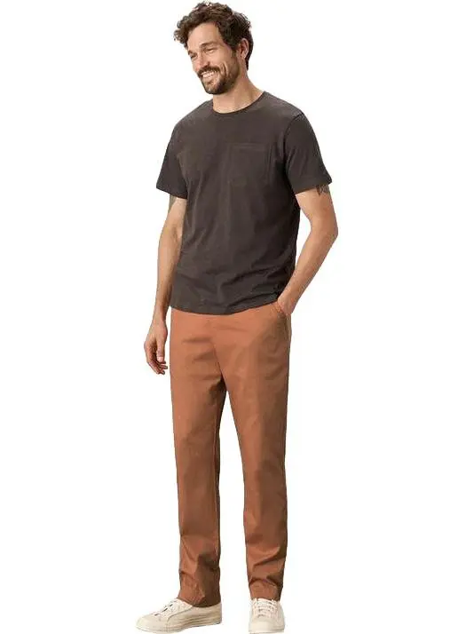 PACT Organic Cotton Daily Twill Midweight Pant - Ochre