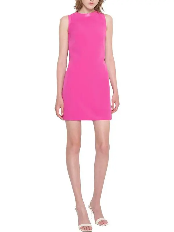 AS By DF As B Y Df Fiamma Shift Dress - Hot Pink
