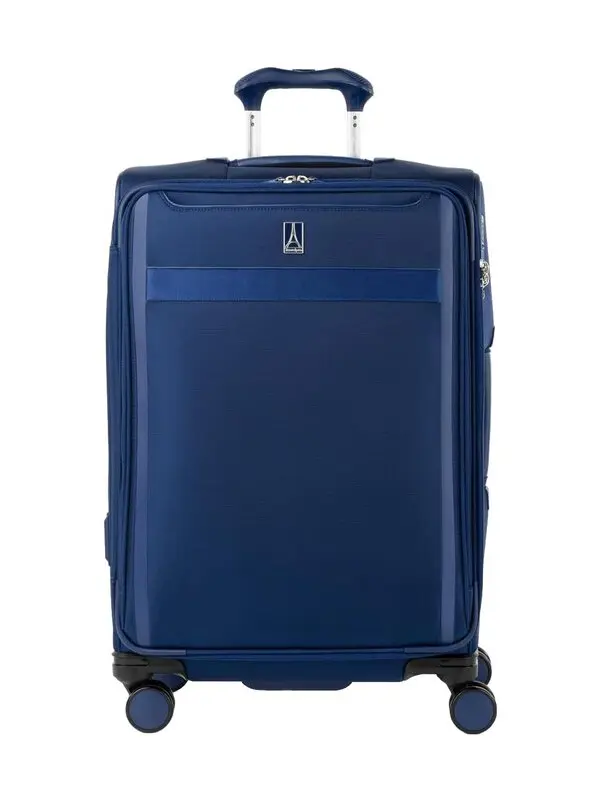 TRAVELPRO Versapack + Lightweight Softside Expandable 25" Medium Check-in Spinner Luggage - Estate Blue