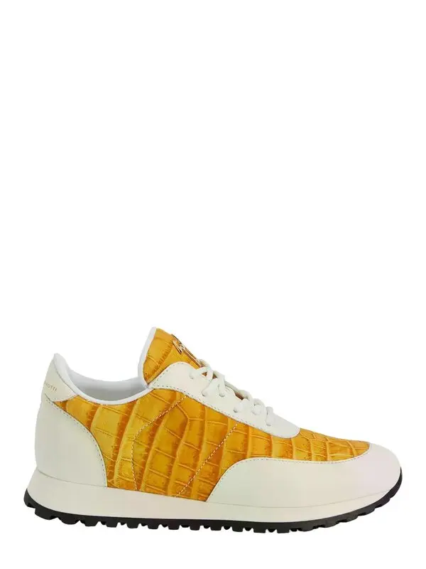 GIUSEPPE ZANOTTI Jimi Running Sneakers - Yellow