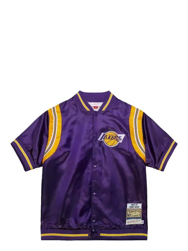 Mitchell & Ness Nba Lakers 1969 Jerry West Jersey - Purple