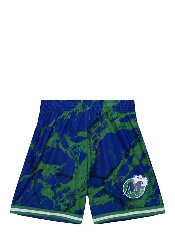 Mitchell & Ness Nba Dallas Mavericks 1998 Basketball Shorts - Blue