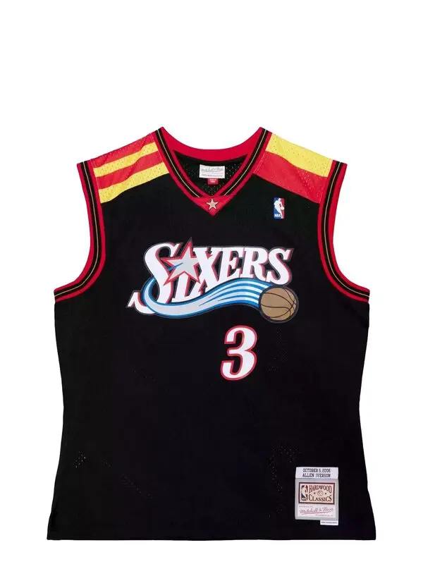 Mitchell & Ness Authentic Nba Philadelphia 76ers 2006-07 Allen Iverson Jersey - Black