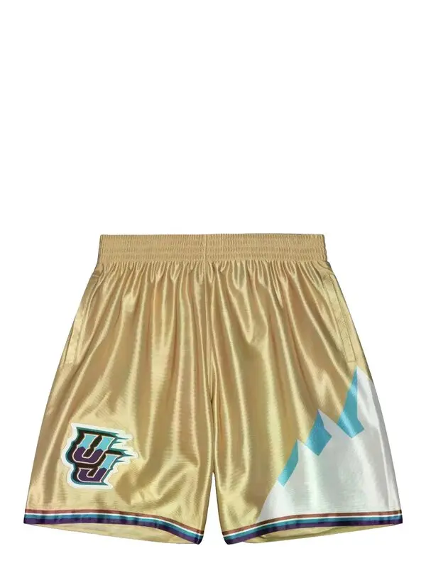 Mitchell & Ness Nba Utah Jazz 1996 75th Swingman Shorts - Gold