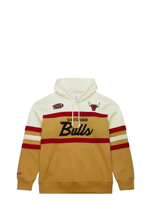 Mitchell & Ness Nba Chicago Bulls Head Coach Hoodie - Neutrals