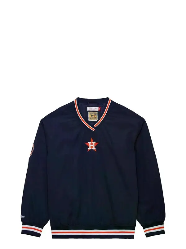 Mitchell & Ness Mlb Classic Houston Astros Sweatshirt - Blue