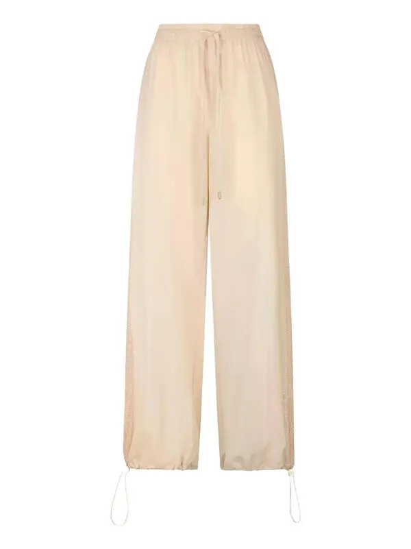 Liu Jo Drawstring Trousers - Neutrals
