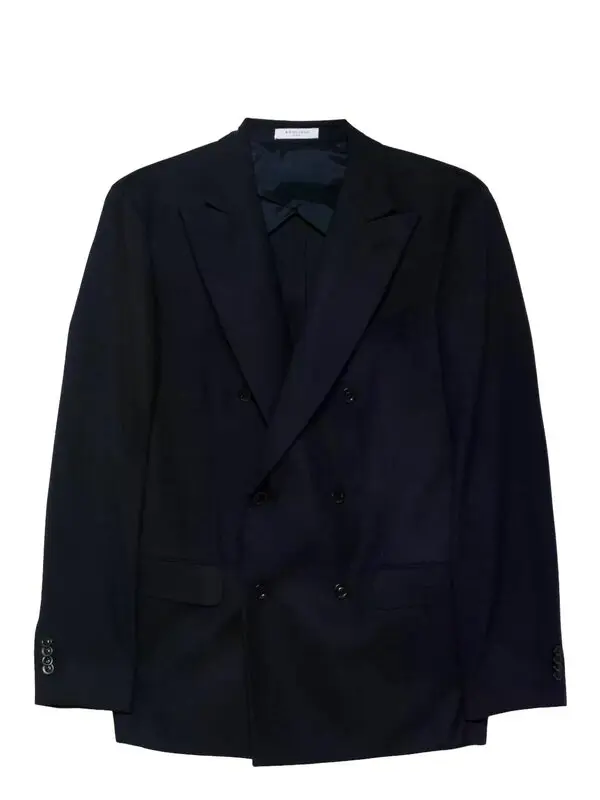 Boglioli Wool Blazer - Blue