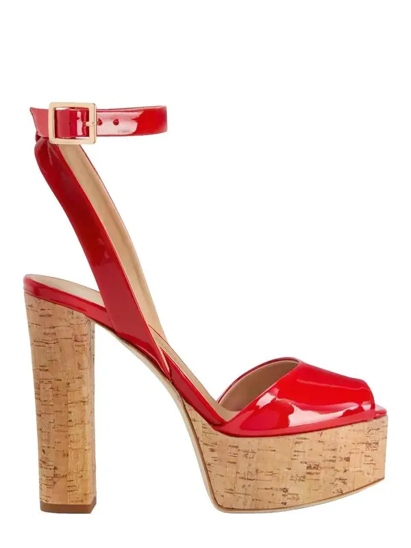 GIUSEPPE ZANOTTI 120mm Betty Sandals - Red