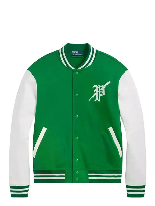 Polo Ralph Lauren Fleece Baseball Jacket - Green