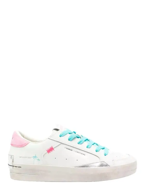CRIME LONDON Sk8 Deluxe Sneakers - White