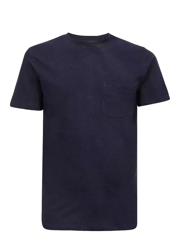 LES DEUX Pocket-detail T-shirt - Blue