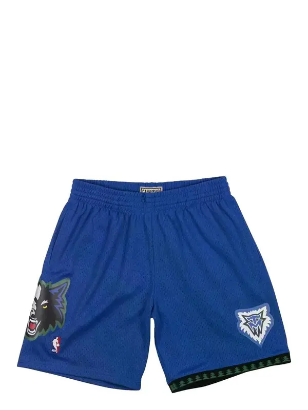 Mitchell & Ness Nba 2003 Minnesota Timberwolves Swingman Shorts - Blue